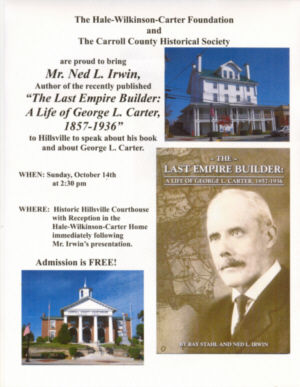 Monthly Museum News | The Carroll County Historical Society and Museum